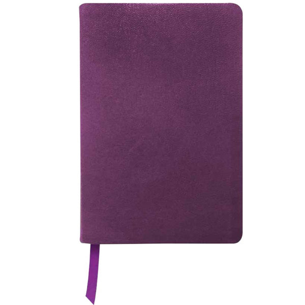 Leathersmith of London St Paul's Purple Notebook - Goviers of Sidmouth
