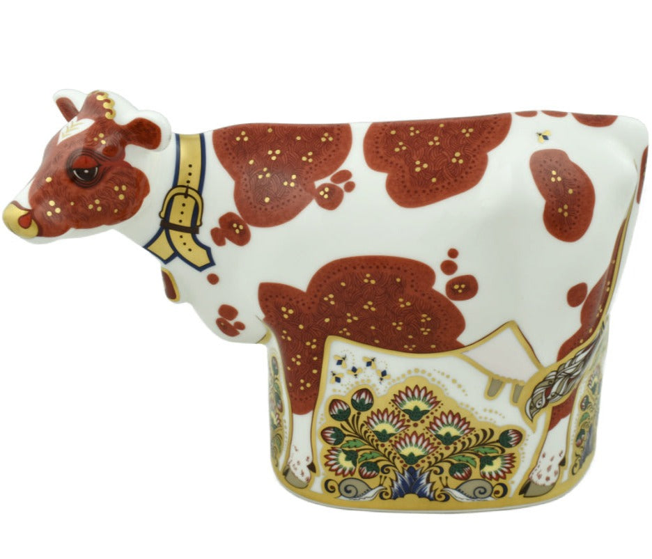 Royal Crown Derby Daisy Cow - Goviers of Sidmouth
