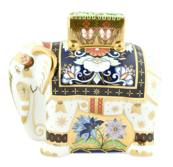 Royal Crown Derby Indian Father Elephant Raj - Goviers of Sidmouth